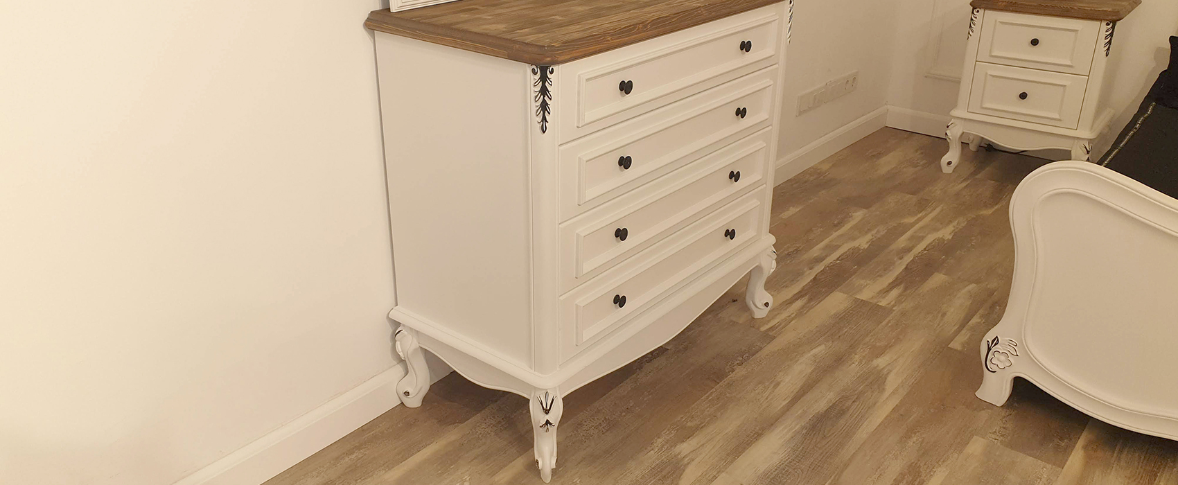 Country Mobilya | Butik Yatak Odası Takımı Beyaz